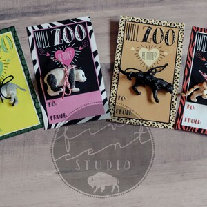 Will ZOO Be Mine DIY Instant Download Printable School Valentine Tag ...