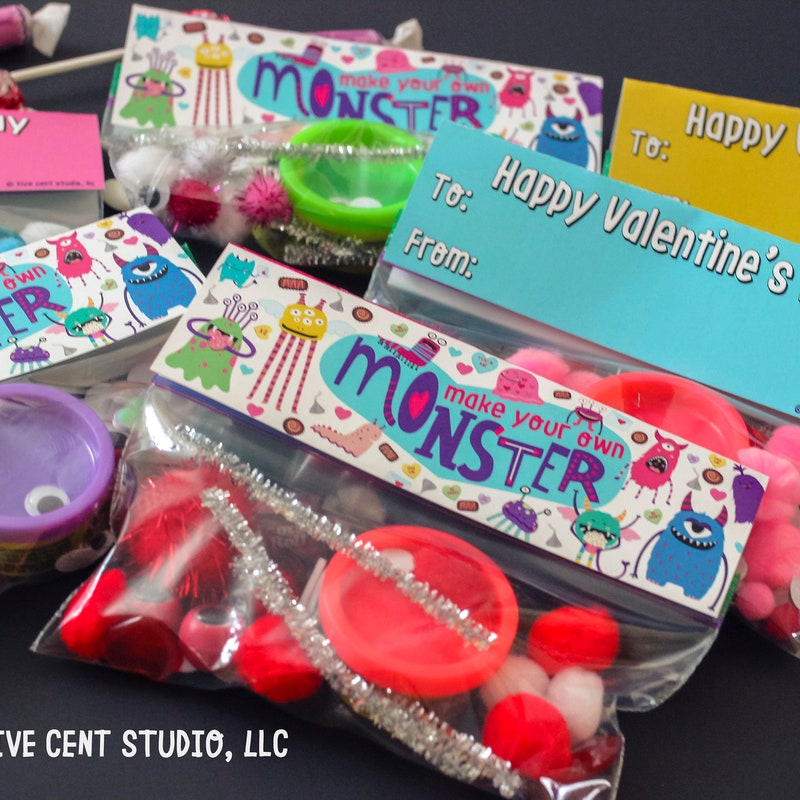 Monster Valentine Box - Etsy