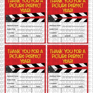 Thank You for A Picture Perfect Year Movie Themed Teacher End of School ...