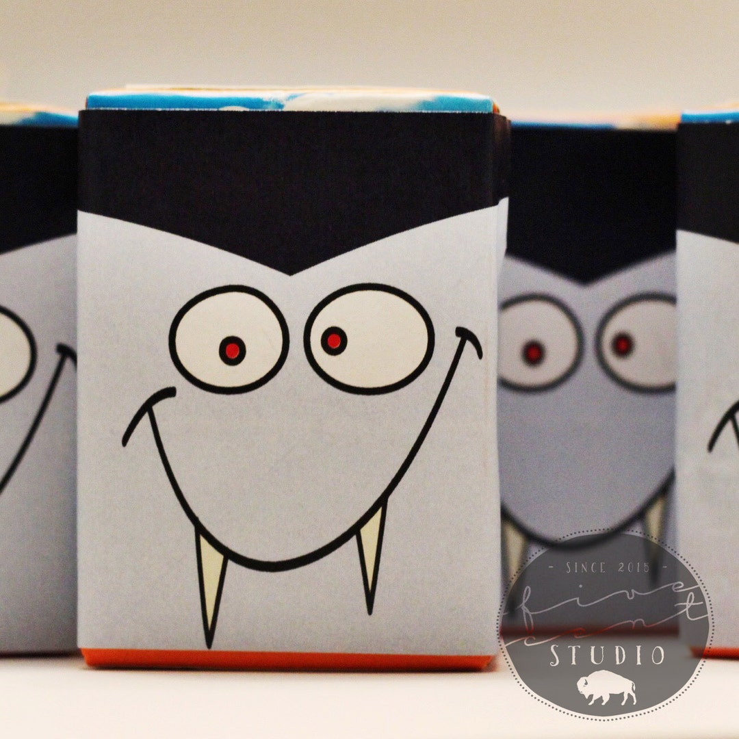 Vampire Juice Box Labels for Mini 4.25 Ounce Juice Boxes - Etsy