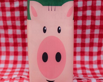 Farm Animal Juice Box Wrap Labels Sized 7 X 4.75 | Etsy