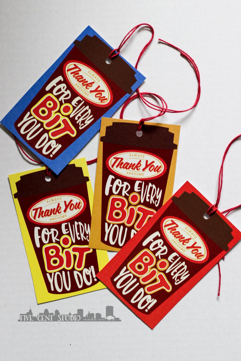 Thank You for Every Bit You Do Tim Hortons Timbit Inspired 3x5 - Etsy ...