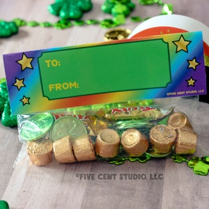 Lucky to Have A Friend Like You - Printable Lucky Lottery Rainbow Bag ...