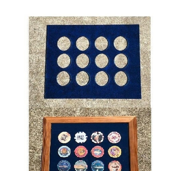 Poker Chip Display - Etsy