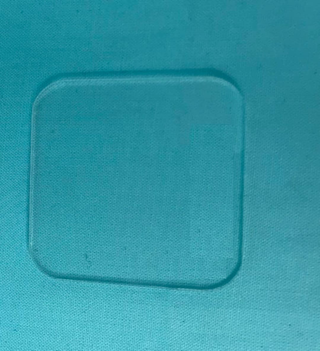 Clear Acrylic Rounded Corner Square - Etsy