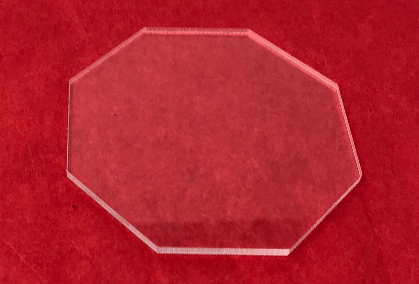 Choice of 16 Colors Acrylic Octagon Blanks Measured Flat to - Etsy