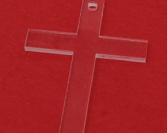 Acrylic Cross Shape, 3 20, Laser Cut, Acrylic Cut Out Shapes, Acrylic ...