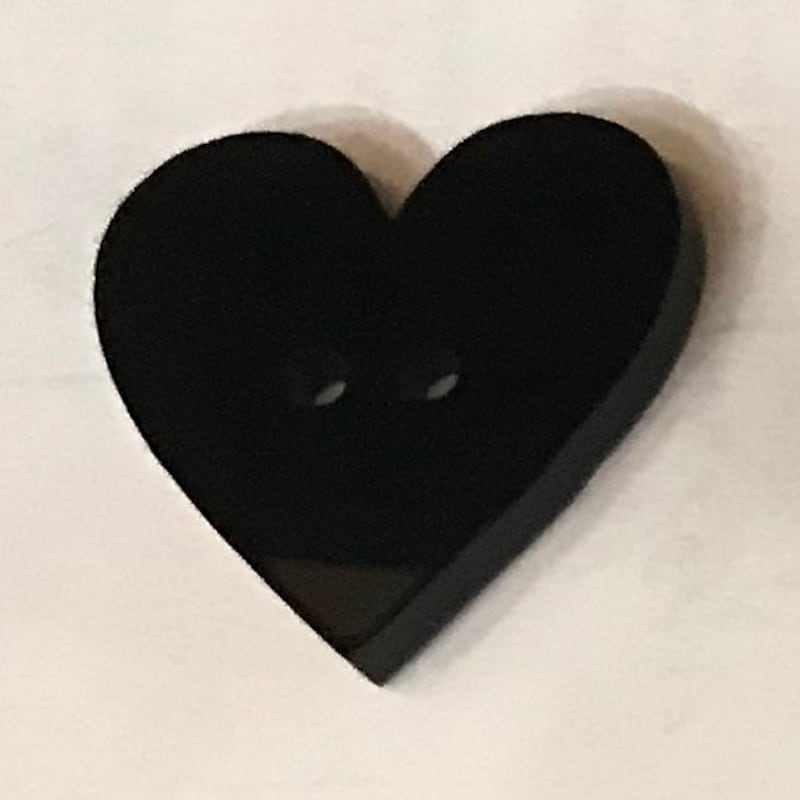 Heart Shape Button - Etsy