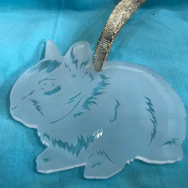 Rabbit Ornament Etsy