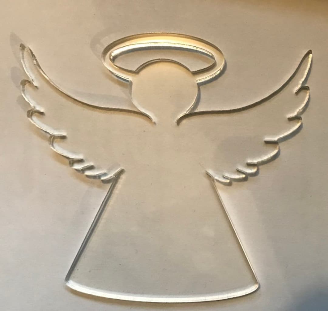 Choice of 16 Colors Acrylic Angel Blanks With or Without Holes. - Etsy