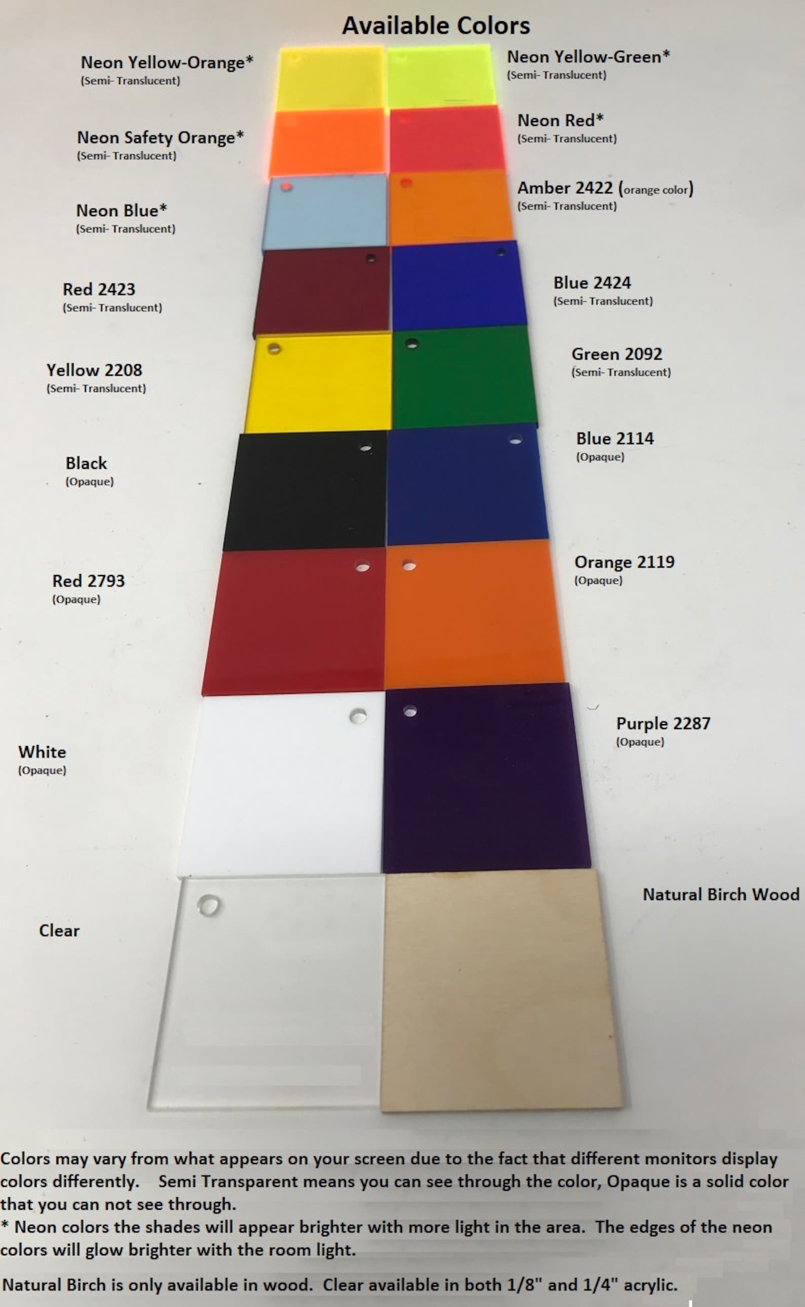 1 Trees With Rounded Corners Acrylic With Hole at the - Etsy