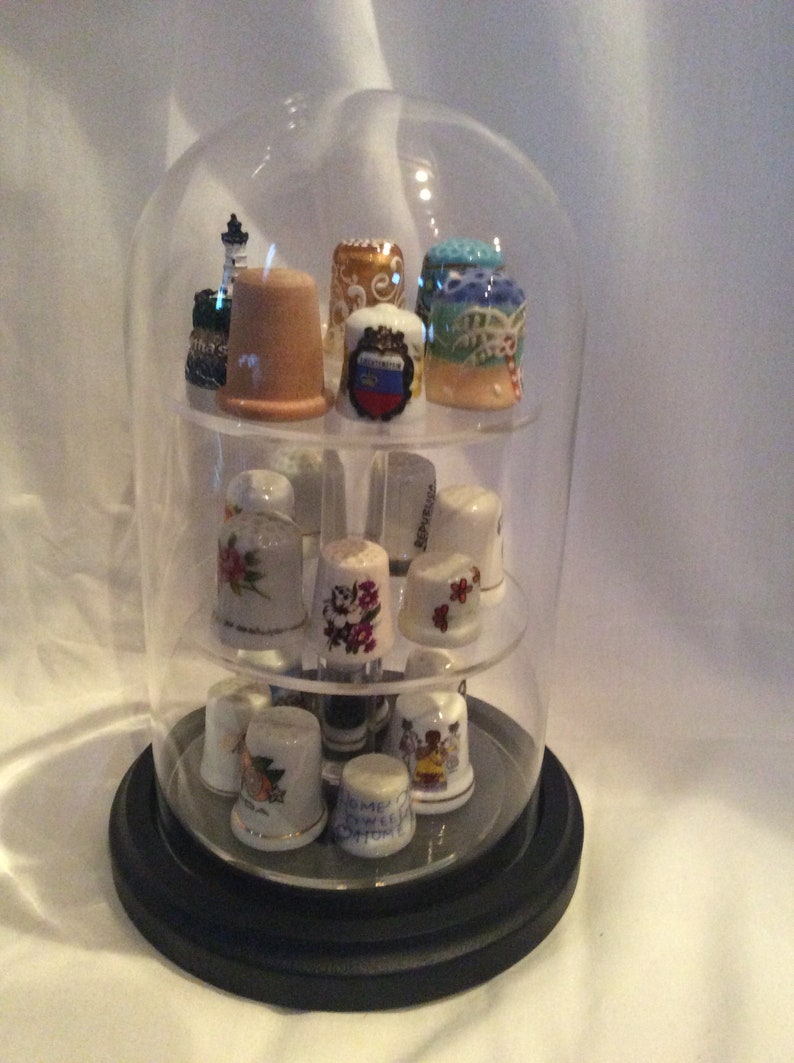 Three Tiered Acrylic Thimble Display Stands 3.5" Diameter - Etsy