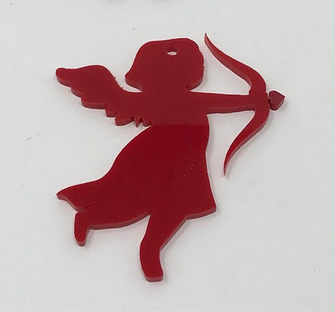 Acrylic Female Cupid #1 Craft Blanks (choice of Colors) With or Without ...