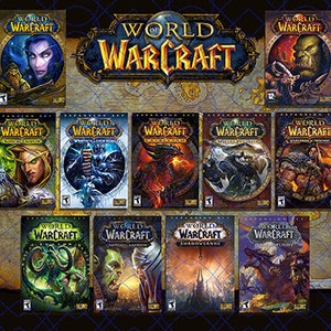 World of Warcraft Box Art 20oz Tumbler Sublimation Wrap - Etsy