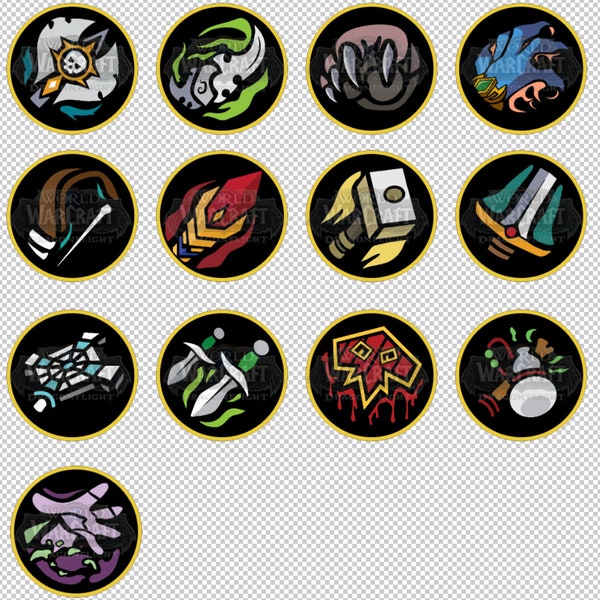 Warcraft Svg Sticker - Etsy