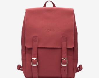 Leather or vegan backpacks city bags and fanny packs. by LOKISBAGS