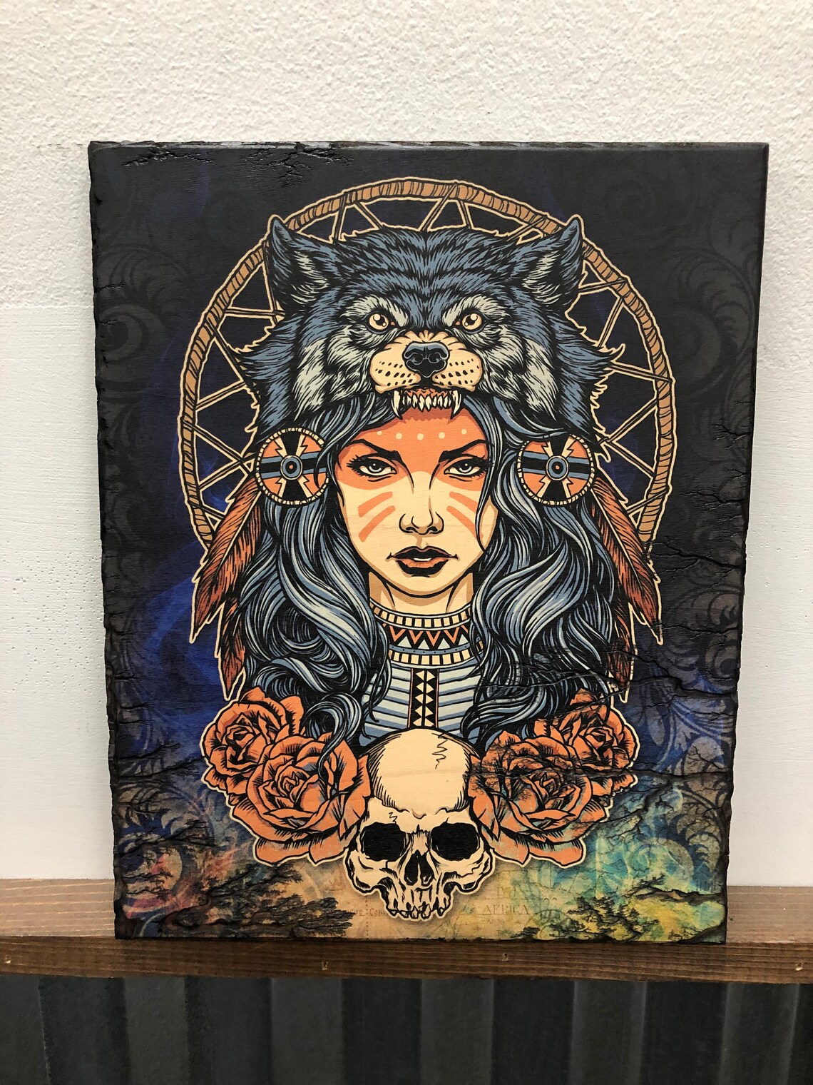 Rustic Wall Art Wood Photo Print Wood Art Decor Art Gift | Etsy