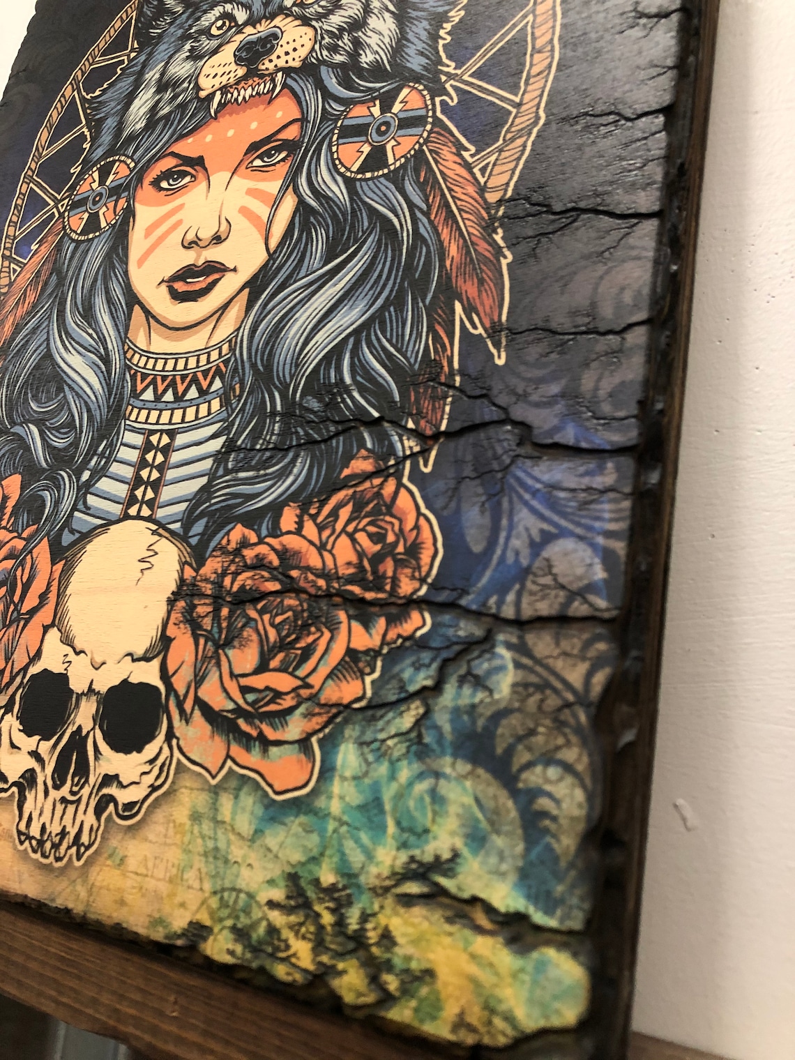 Rustic Wall Art Wood Photo Print Wood Art Decor Art Gift - Etsy