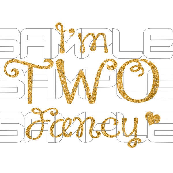 Two Fancy Birthday - Etsy