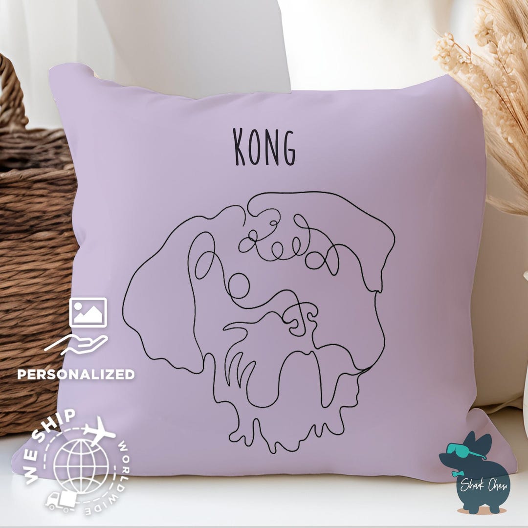 Custom Pet Pillow From Pet Photo, Custom Dog Cushion, Personalized Pet ...