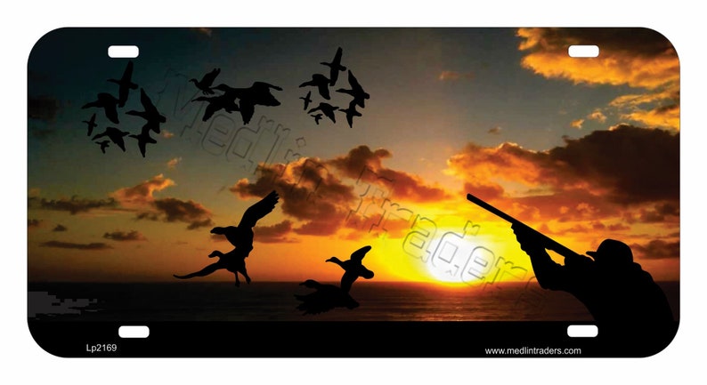 Duck Hunter Goose Hunting License Plate LP2169 | Etsy