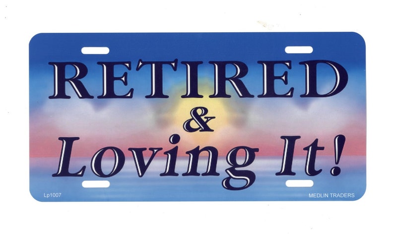 Retired License Plate LP1007 - Etsy