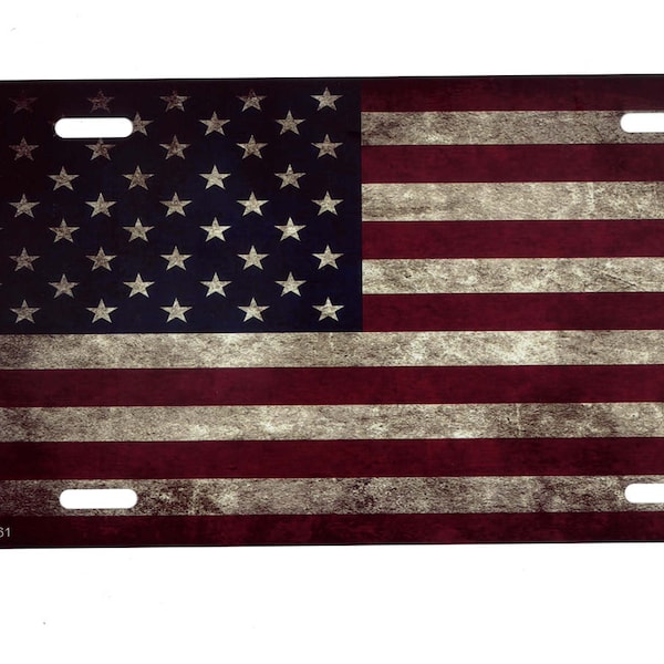 American Flag Front Plate - Etsy