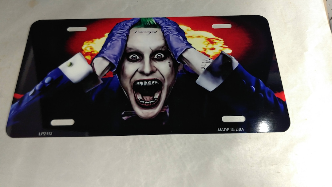 Joker License Plate LP2113 - Etsy