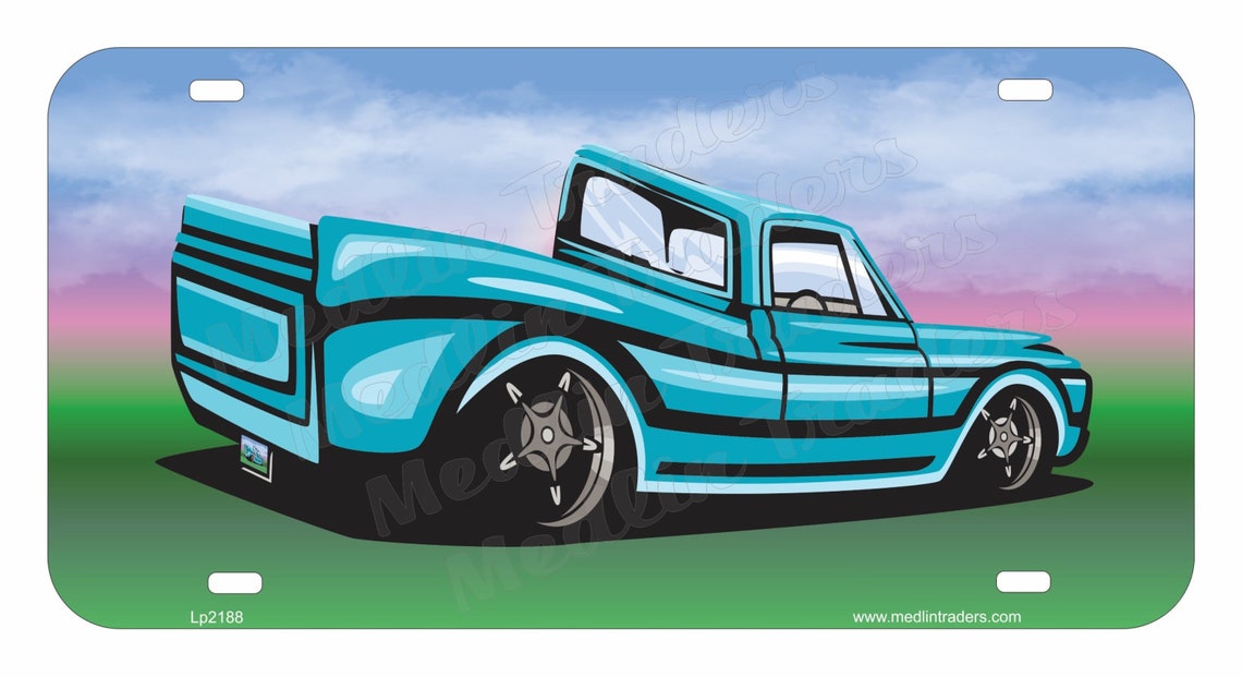 C10 Classic Truck Novelty Front License Plate LP2188 - Etsy