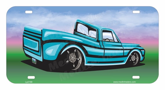 C10 Classic Truck Novelty Front License Plate LP2188 | Etsy
