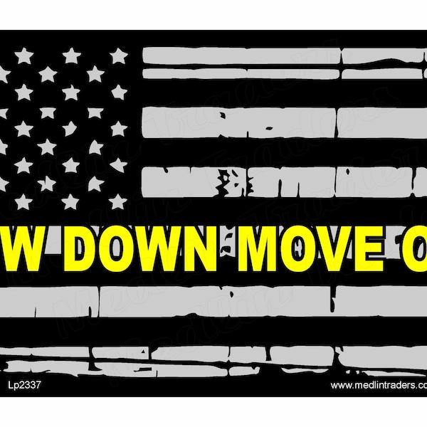 Move Over Front License Plate - Etsy