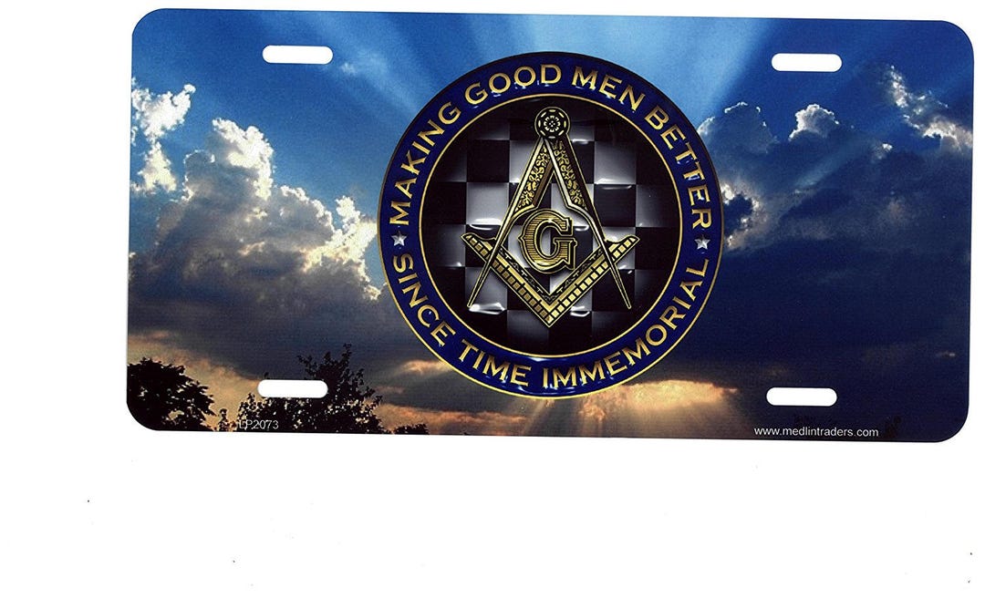Mason License Plate LP2073 - Etsy