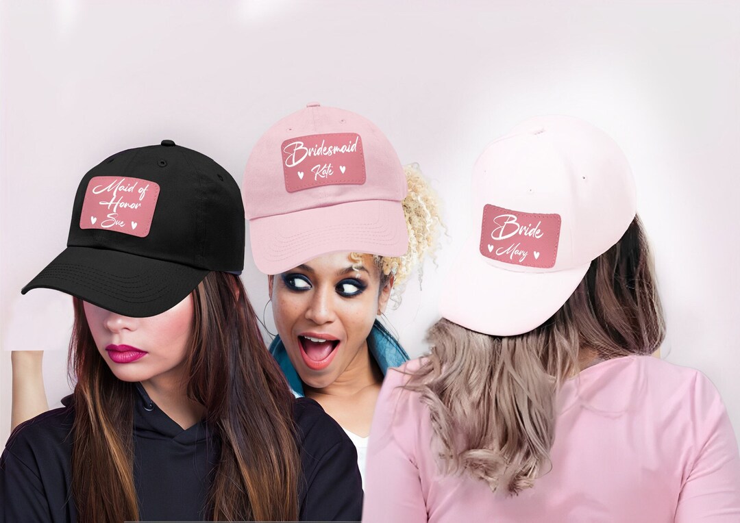 Friends Bridesmaid Hats, Friends Bridal Party Hats, Friends Wedding ...