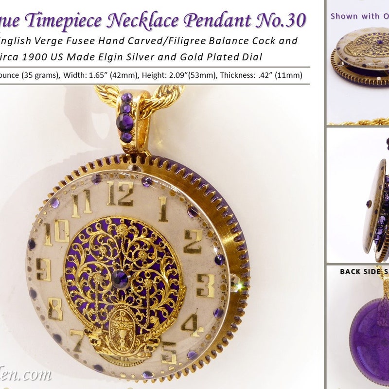 Verge Pocket Watches - Etsy