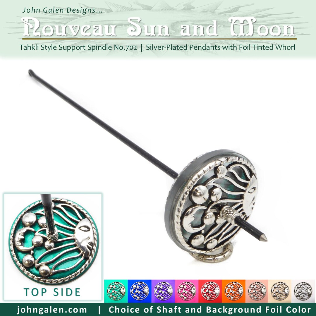 Tahkli Support Spindle No.702 - Nouveau Sun and Moon - Choice of Shaft ...