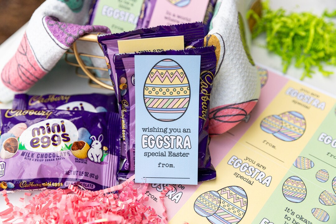 Easter Printable Cards Eggstra Special Happy Easter Classroom Cards for ...
