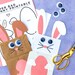 Easter Spring Printable Bunny Template Classroom Activity for Kids ...