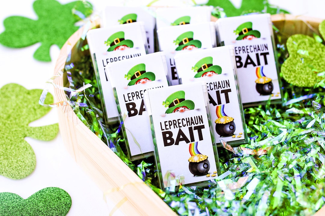 Leprechaun Bait Printable Labels Classroom St. Patrick's Day Gifts for ...