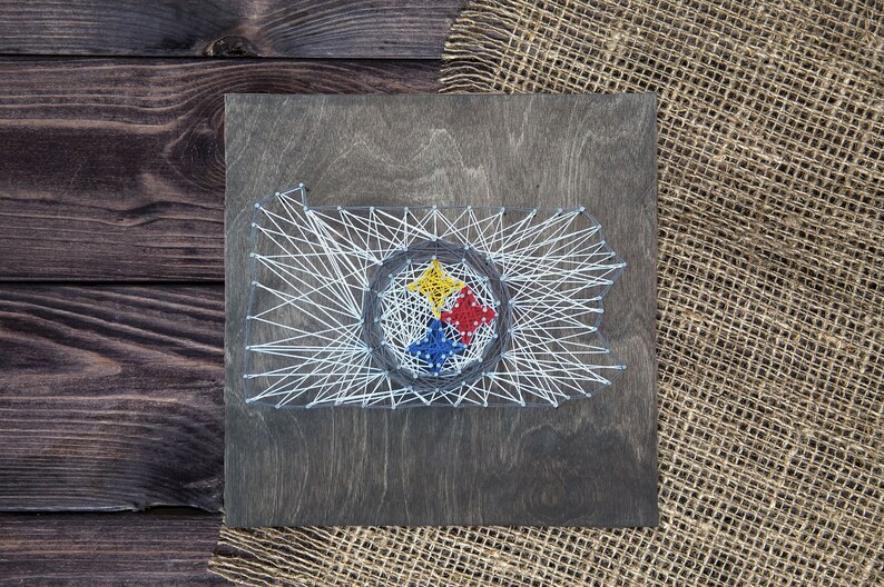Pittsburgh Steelers String Art - Etsy