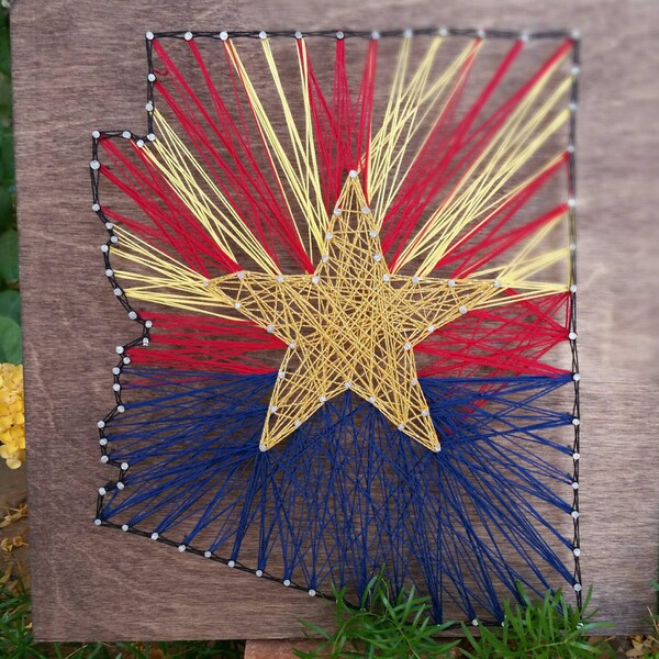 State String Art - Etsy