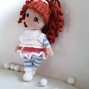 Crochet Pattern Summer-reese, Pattern Includes Doll and Clothes. This ...