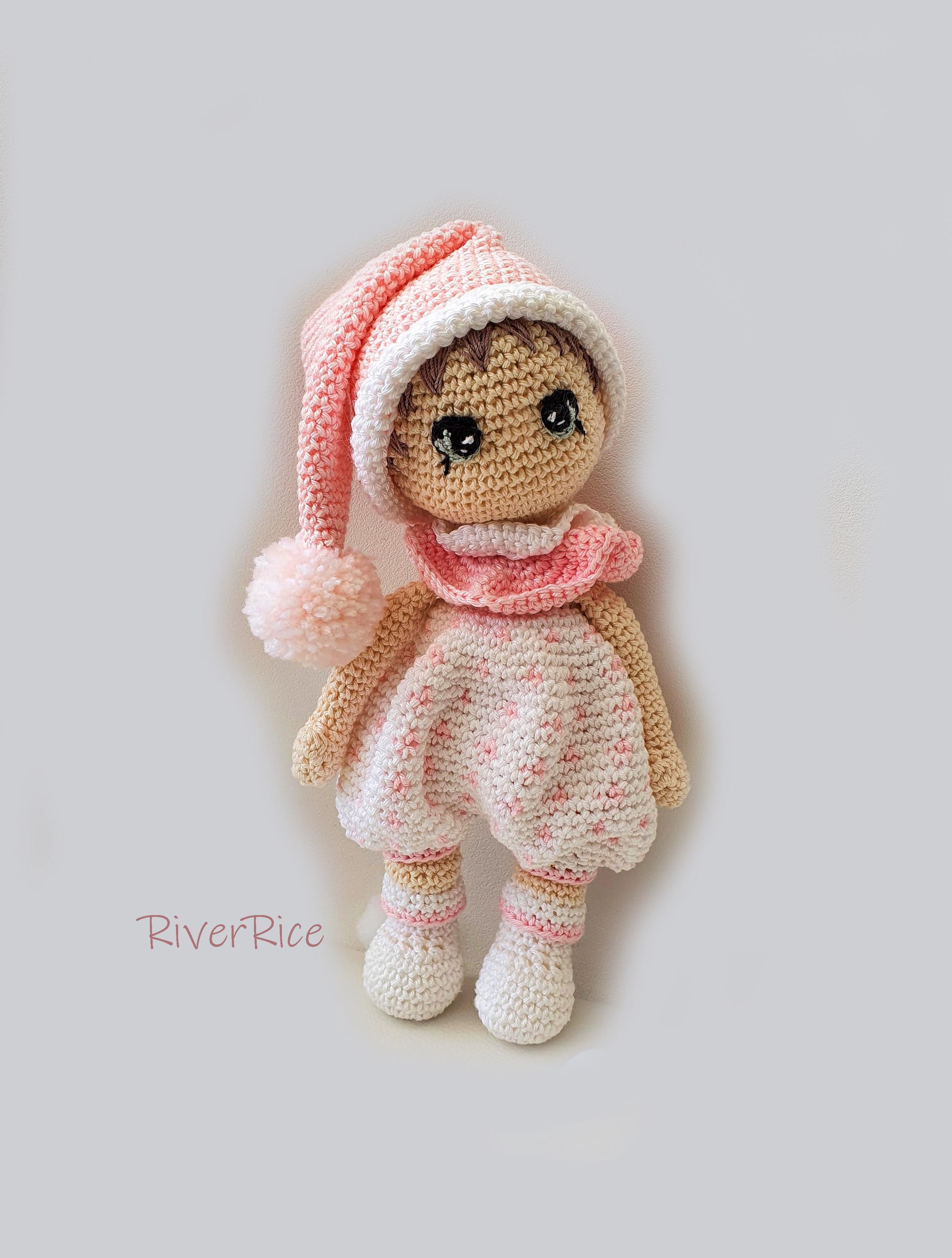 Crochet Pattern Nia, Pattern Includes Doll and Clothes. This Crochet ...