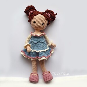 Crochet Pattern Julia, Pattern Includes Doll and Clothes. This Crochet ...
