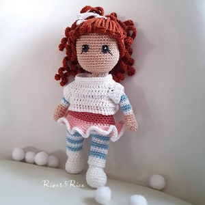 Crochet Pattern Summer-reese, Pattern Includes Doll and Clothes. This ...