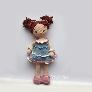 Crochet Pattern Julia, Pattern Includes Doll and Clothes. This Crochet ...