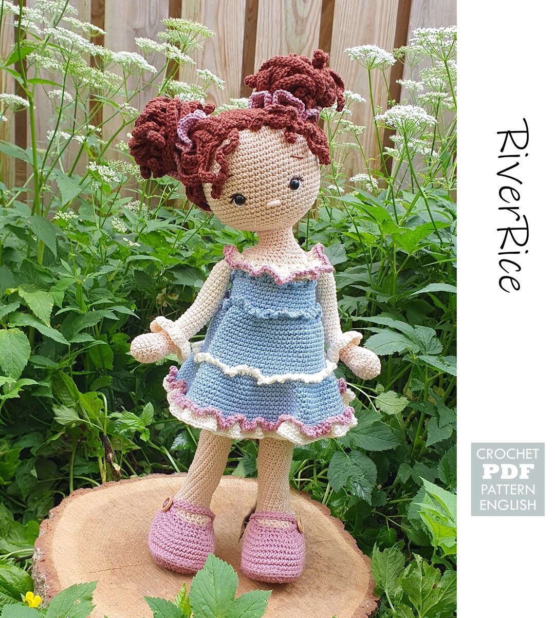Crochet Pattern Julia, Pattern Includes Doll and Clothes. This Crochet ...