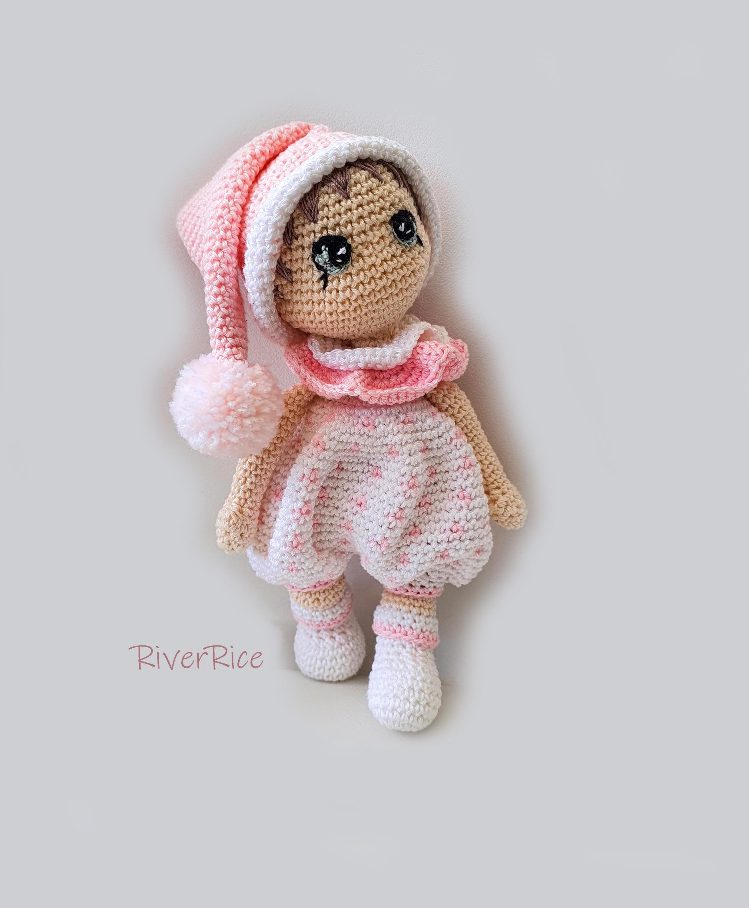 Crochet Pattern Nia, Pattern Includes Doll and Clothes. This Crochet ...