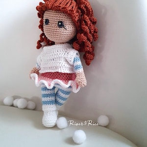 Crochet Pattern Summer-reese, Pattern Includes Doll and Clothes. This ...