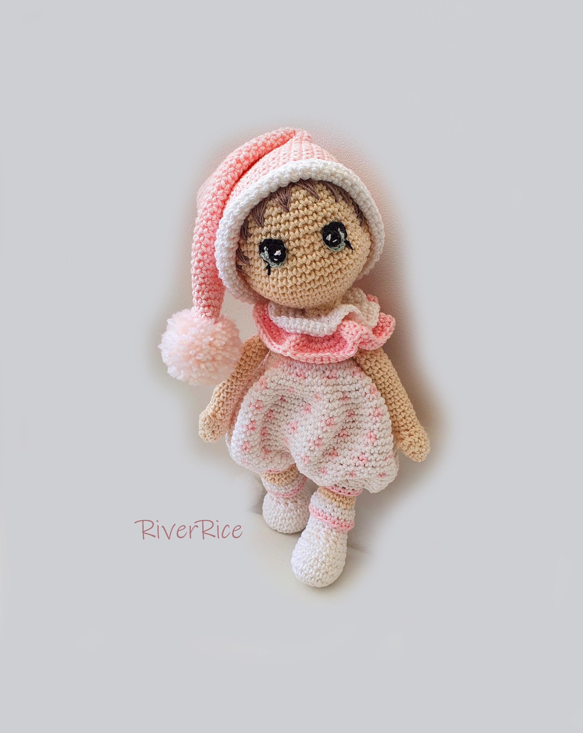 Crochet Pattern Nia, Pattern Includes Doll and Clothes. This Crochet ...