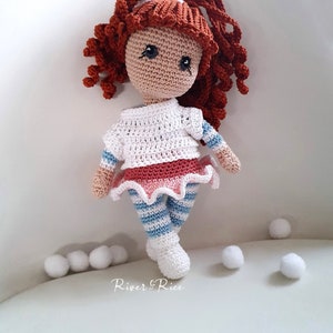 Crochet Pattern Summer-reese, Pattern Includes Doll and Clothes. This ...